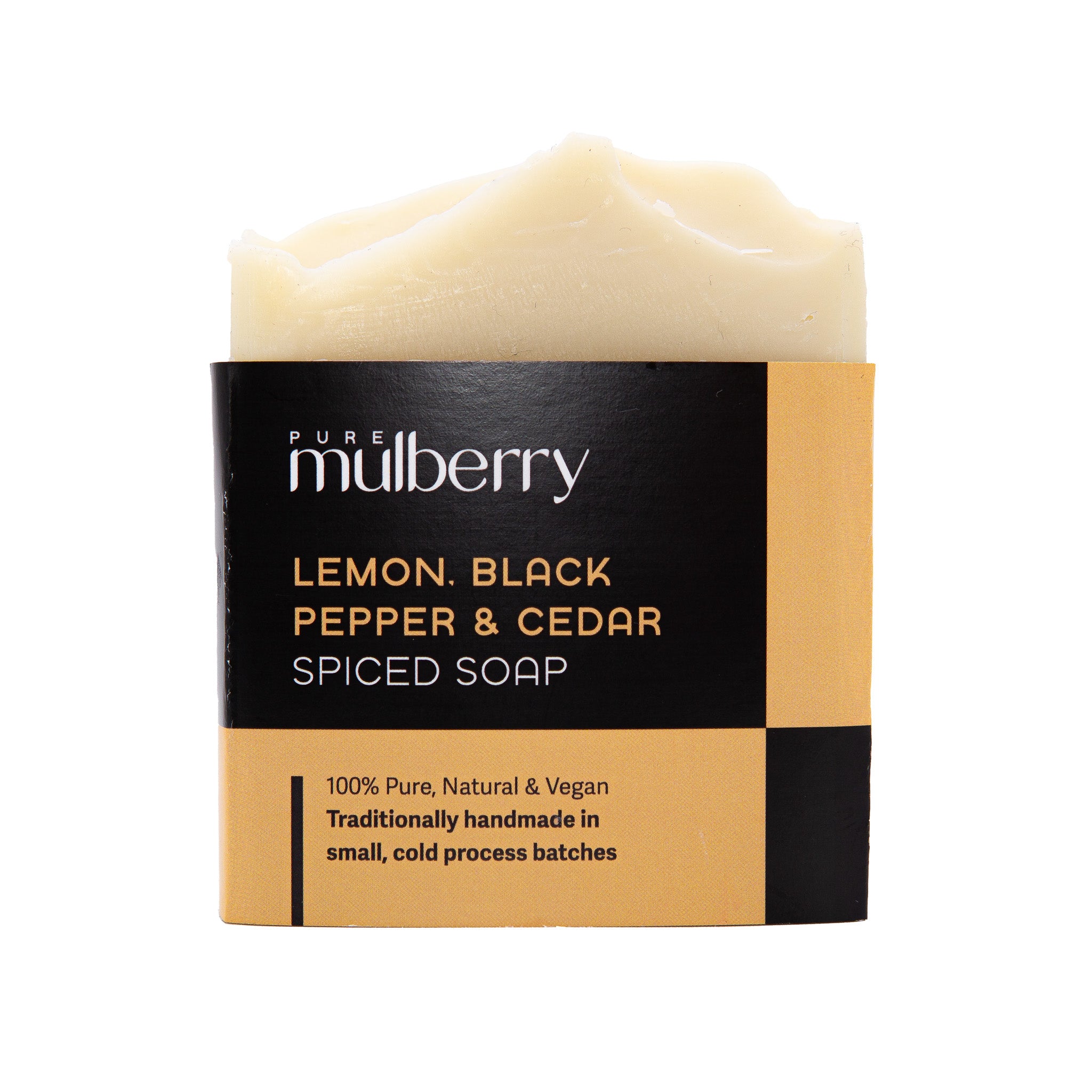 Lemon, Black Pepper & Cedar Spiced Soap – Pure Mulberry