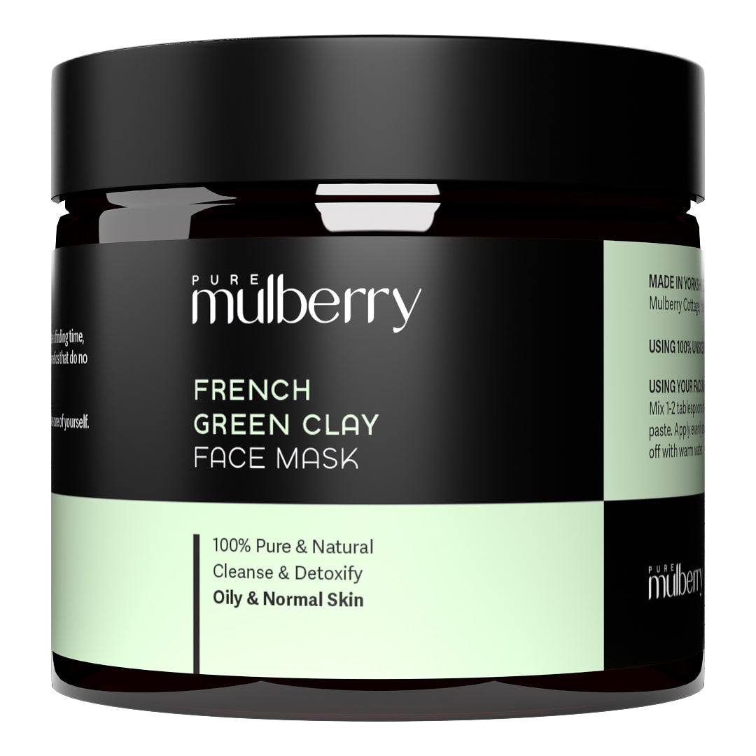French Green Clay Face Mask – Pure Mulberry