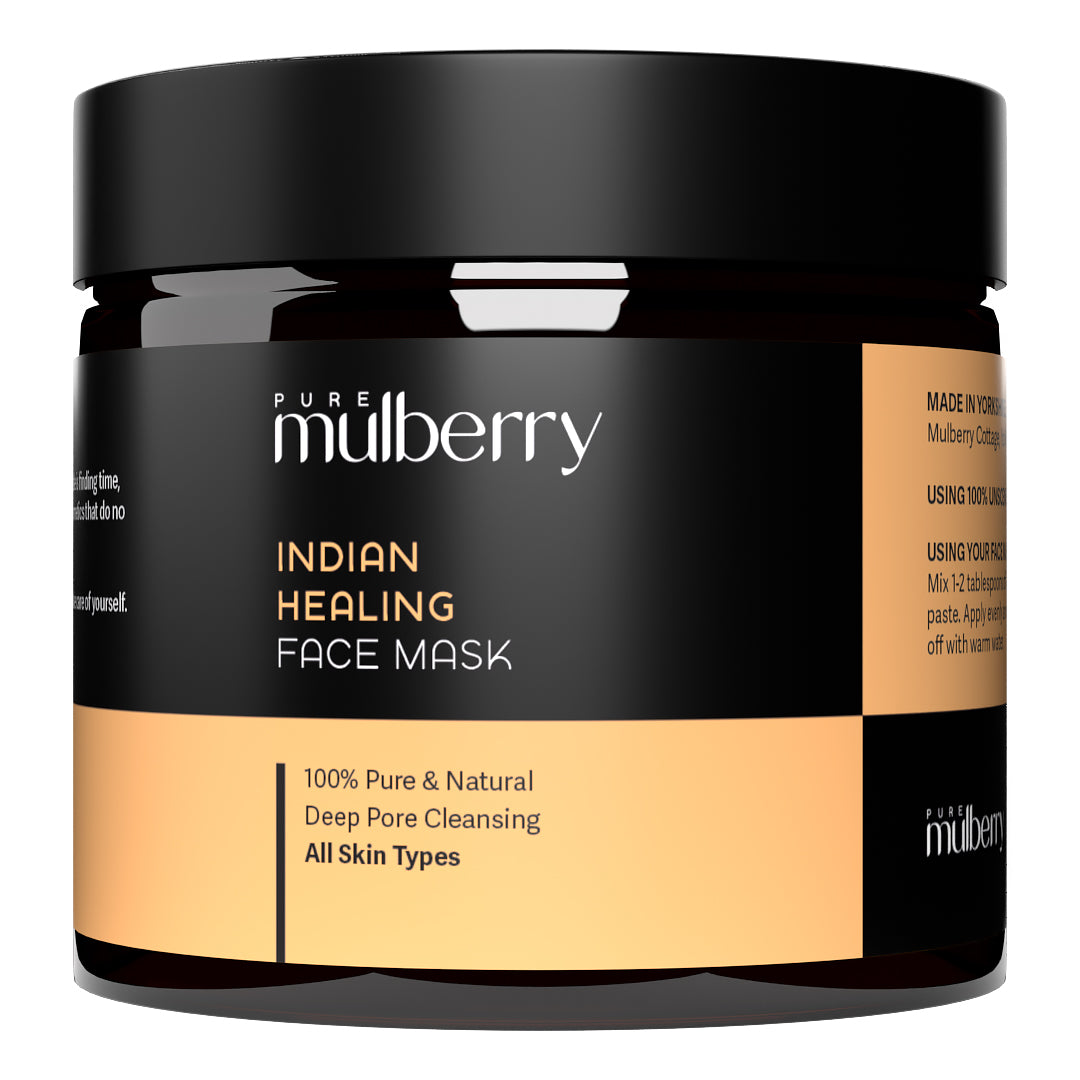 Indian Healing (Bentonite) Clay Face Mask – Pure Mulberry